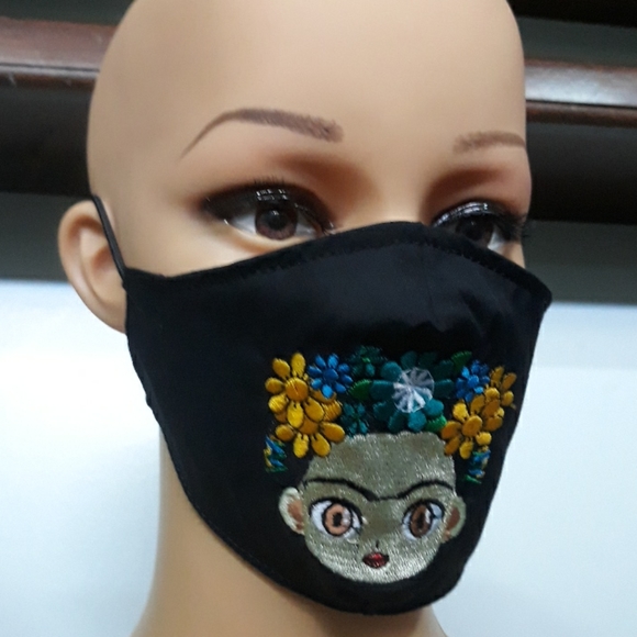 Hand Crafted | Accessories | Mexican Embroidered Face Mask | Poshmark